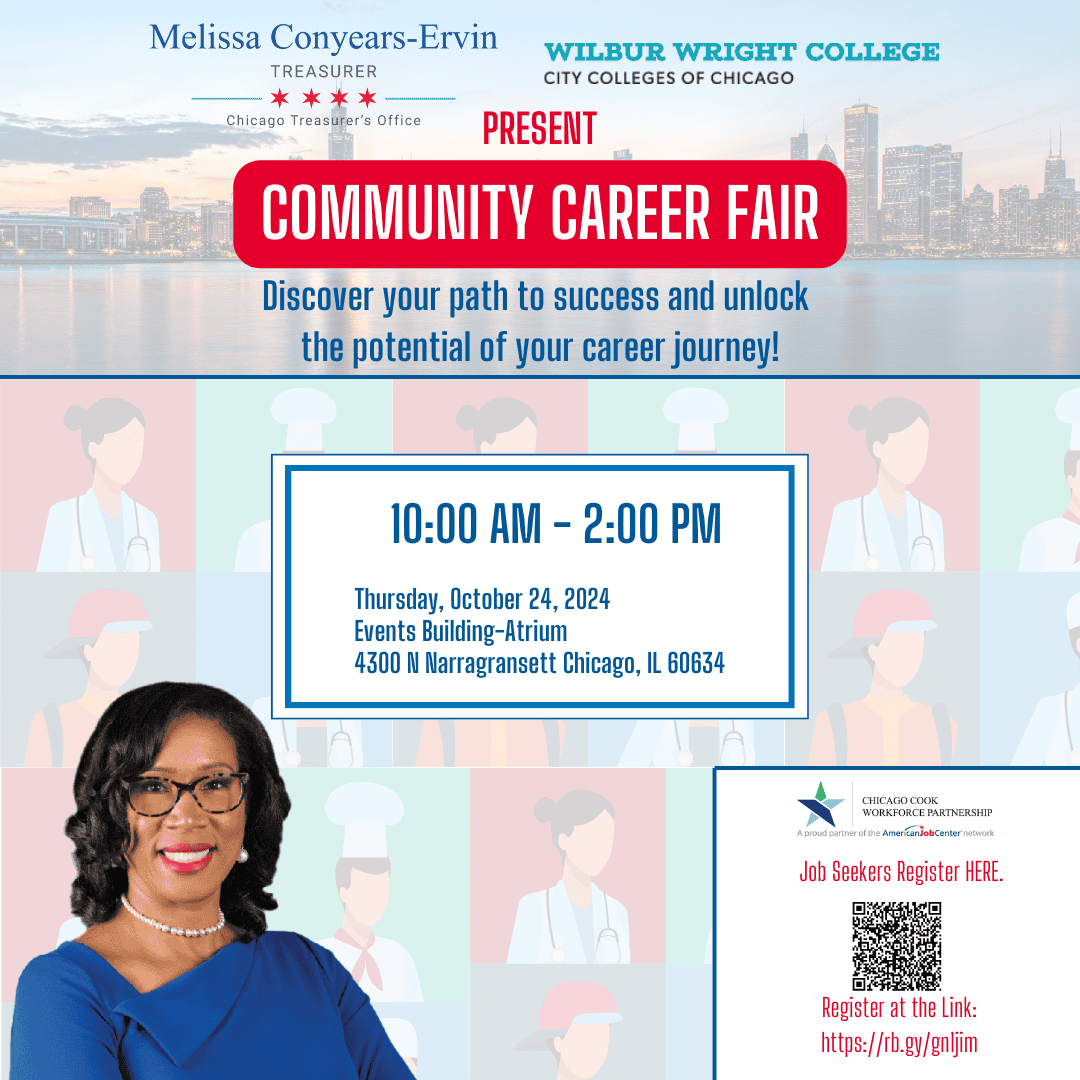 Community Career Fair - Chicago Treasurer's Office | Melissa Conyears-Ervin - Chicago Treasurer ...