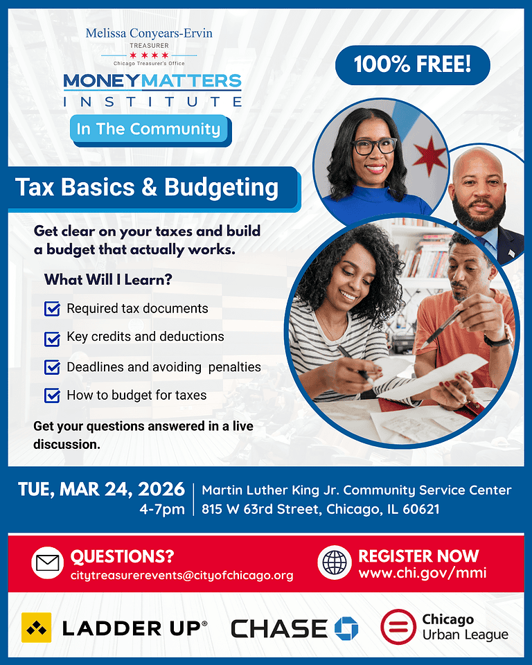 MMI In The Community (Bronzeville): Tax Basics & Budgeting Workshop ...